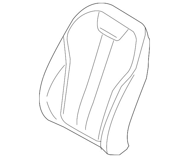 Genuine BMW 52-10-7-412-715 | Seat Back Cover | FREE Shipping on Most ...