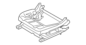 52107367545 - 2016-2022 BMW Cushion Frame (52-10-7-367-545) | BMW of ...