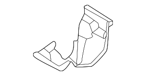 Genuine OEM Ford Part - Side Shield FL3Z-16055-A | Genuine OEM Ford ...