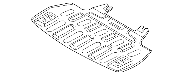 JL1Z-5D032-B - Front Shield 2018-2021 Ford Expedition | Ford Parts Direct