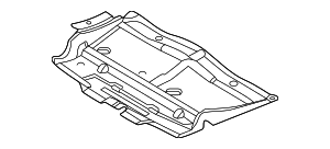 Genuine OEM Ford Part - Rear Shield HL3Z-7222-F | Genuine OEM Ford ...