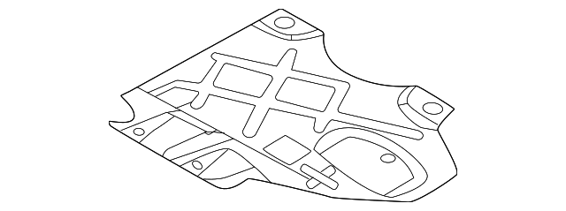 JL1Z-5D032-A - Skid Plate - 2018-2024 Ford Expedition | Lasco Auto Parts