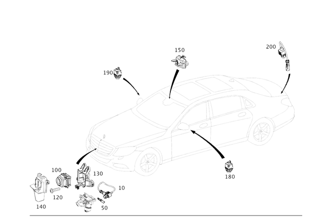 222-905-45-09 - Camera 2014-2025 Mercedes-Benz | Mercedes-Benz USA Parts