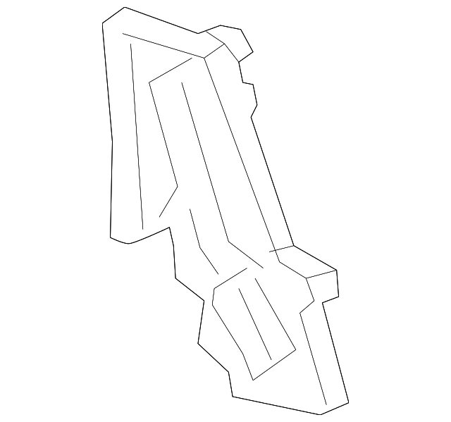 2019-2021 Acura RDX Wheelhouse, L Rear (Outer) 64735-TJB-A00ZZ ...