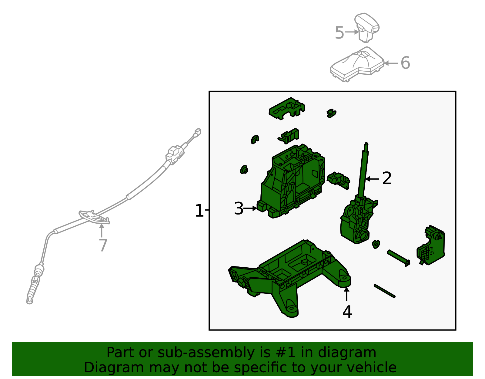 2021-2025 Hyundai Elantra Gear Shift Assembly 46700-AA100 | Retail ...