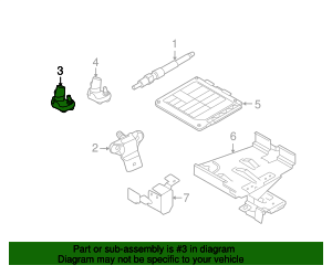 2009-2015 Volkswagen Engine Camshaft Position Sensor 03L-957-147 ...