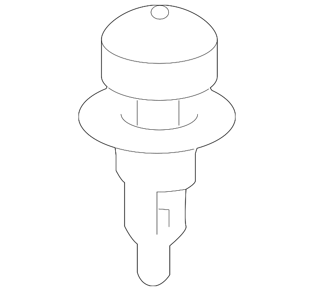 53384-0R010 - Upper Grille Cushion - 2016-2018 Lexus | MyLexusParts