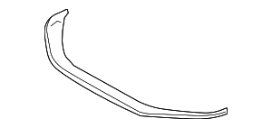 2017-2024 Porsche Panamera Front Spoiler 971-807-541-OK1 | OEM Parts Online