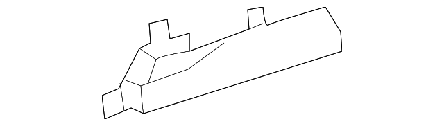 2017-2023 Porsche Panamera Side Retainer 971-807-283 | Sunset Porsche Parts