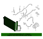 64536805452 - 2010-2019 BMW A/C Condenser (64-53-6-805-452) | BMW of ...