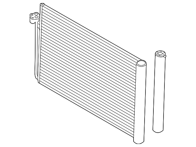 Genuine BMW 64-53-6-805-452 | A/C Condenser | FREE Shipping on Most ...