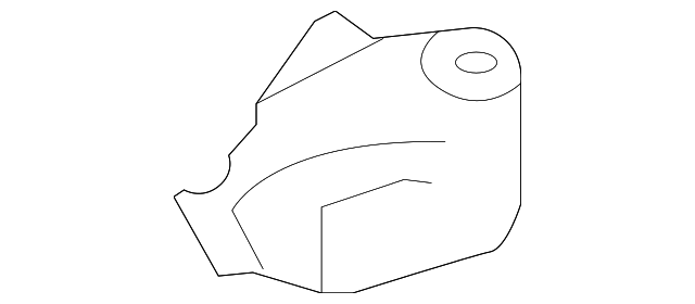 2005-2011 Audi Hood Release Handle Bracket 4F1-823-633-B ...