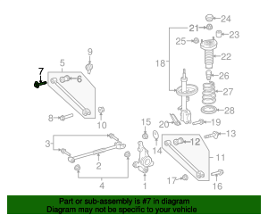 90119-A0015 - Bolt(For Rear Suspension Arm) - 2004-2015 Toyota | OEM ...