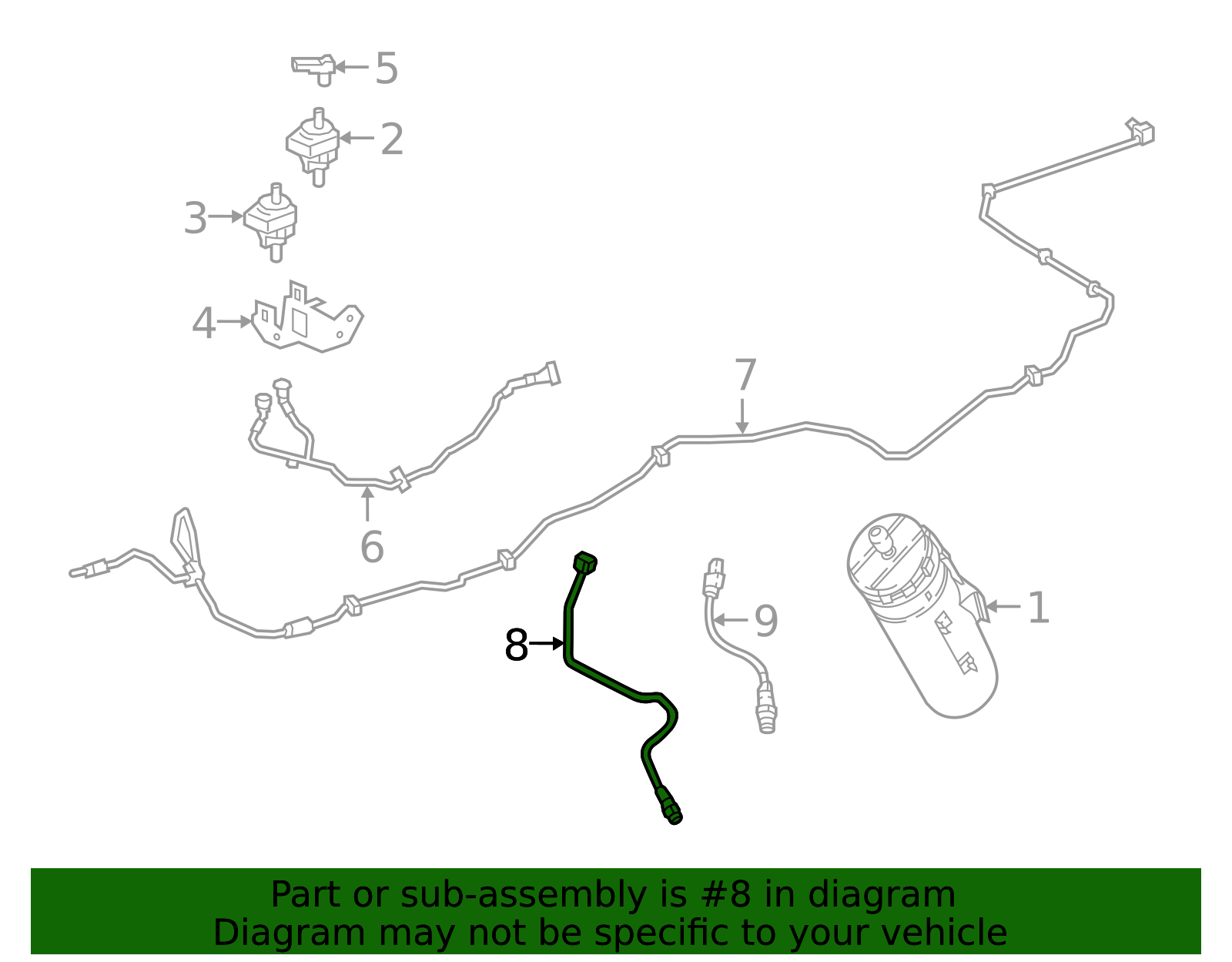 2015-2024 Mercedes-Benz Oxygen Sensor 000-542-34-00-64 | Retail ...