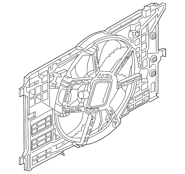 21481-5NA0A (214815na0a) - 2019-2020 Infiniti QX50 Fan Assembly ...