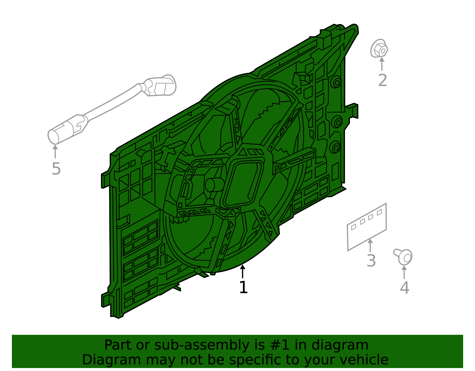 2019-2020 Infiniti QX50 Fan Assembly 21481-5NA1A | Faulkner Infiniti of ...