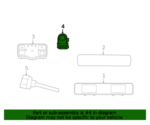 2019-2023 Mercedes-Benz Power Switch 177-905-10-01 | MB OEM Parts