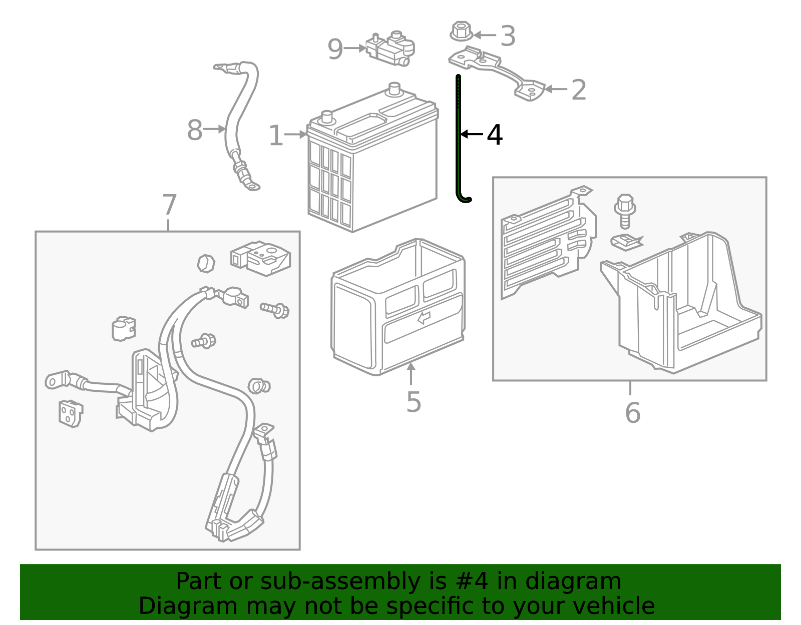 31513-TBA-A00 - Hold Down Bolt 2016-2025 Honda | Honda Parts Online