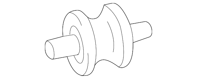 221-325-00-44 - Power Steering Pump Insulator 2012-2013 Mercedes-Benz S ...