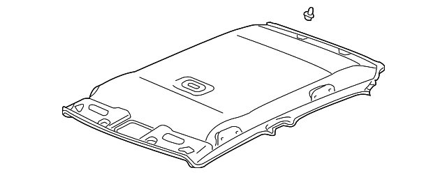 83200-SDA-A03ZA - Lining Assembly, Roof *NH220L* (Normal Roof) (Clear ...