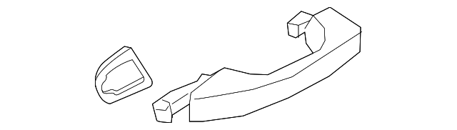2019-2024 Audi Q3 Handle, Outside 5G0-837-206-R-GRU | Audi USA Parts