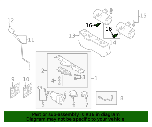 7L0-616-758 - Air Suspension Solenoid Connector 2007-2024 Audi ...