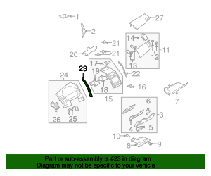 TD14-55-150C - Side Trim - 2007-2009 Mazda CX-9 | Mazda Swag
