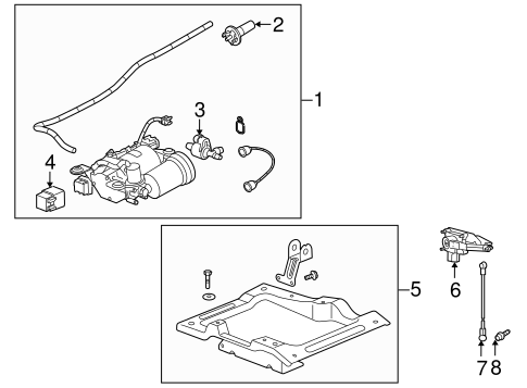 Ride Control Components for 2003 Pontiac Aztek | GM Parts Center