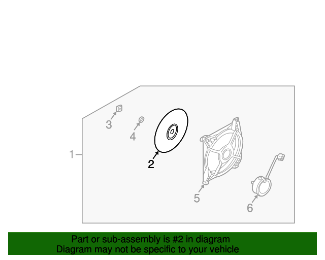 25231-38000 - Fan Blade 2001-2006 Kia Optima | Kia.Parts Store