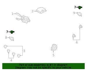 971-907-651 - Acceleration Sensor 2017-2023 Porsche | AutoNationParts.com