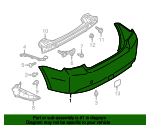 2017-2020 Subaru Impreza Bumper Cover 57704FL21A | TascaParts.com