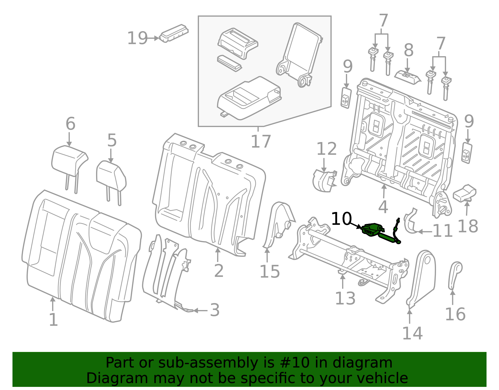 FU5Z-78613A68-B - Actuator 2015-2024 Ford | Big 3 Auto Parts
