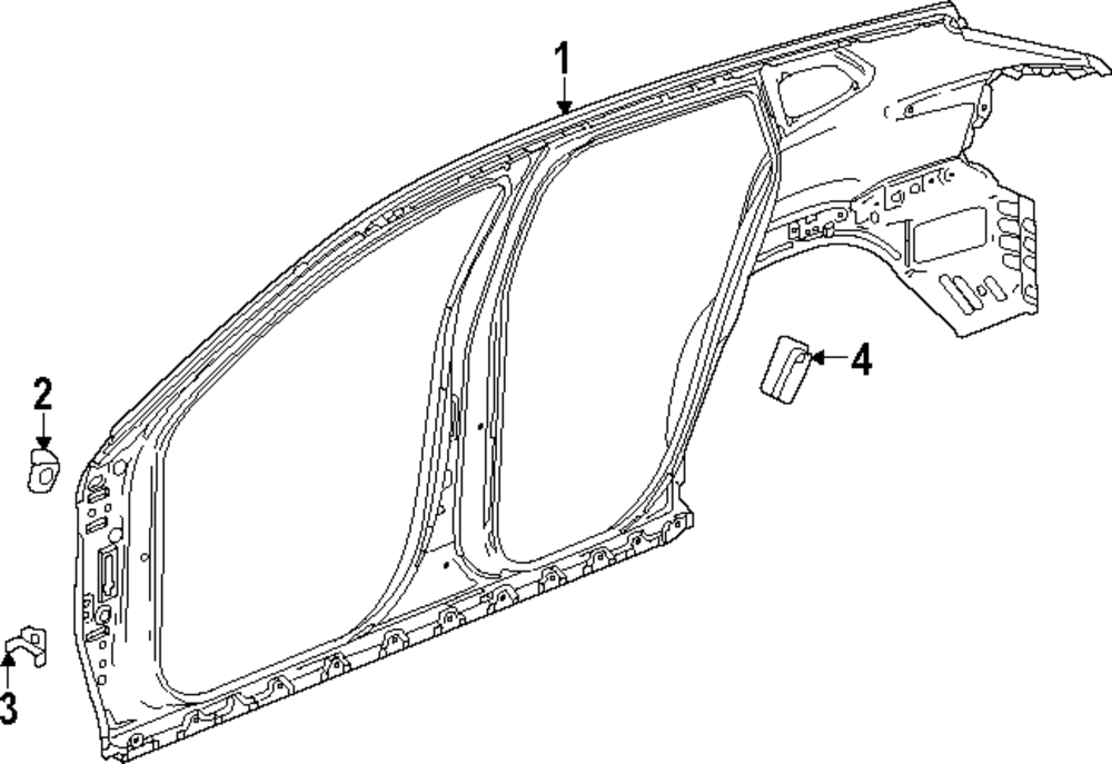 2024-2025 Chevrolet Trax F Panel 42734616 GM | GMPartsDirect.com