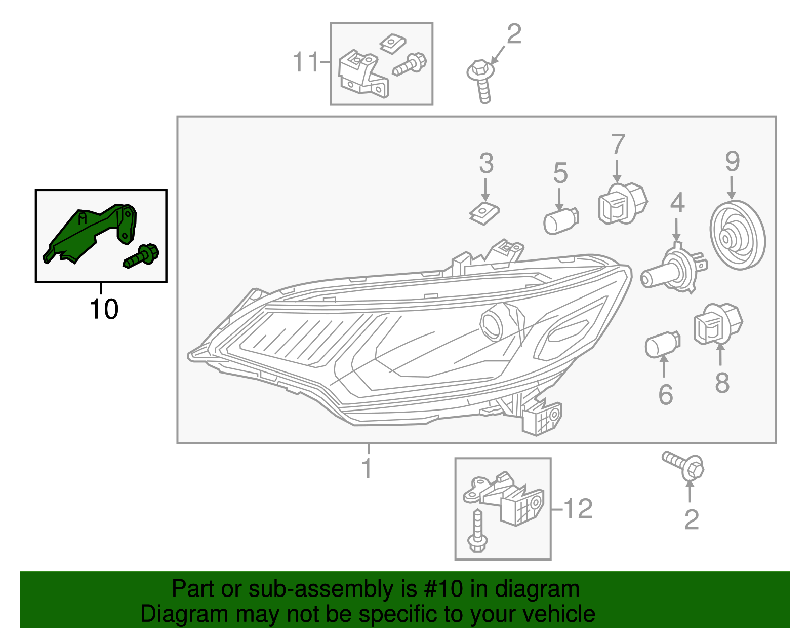 06150-T5A-J01 - Repair Bracket 2015-2020 Honda Fit | Honda Parts Online
