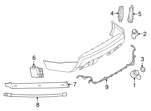 2017-2020 Land Rover Discovery Lift-Gate Control Module LR082100 ...