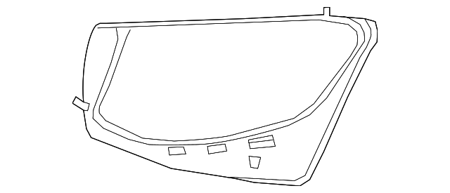 253-826-22-00 - Headlamp Assembly Gasket 2020 Mercedes-Benz | Mercedes ...