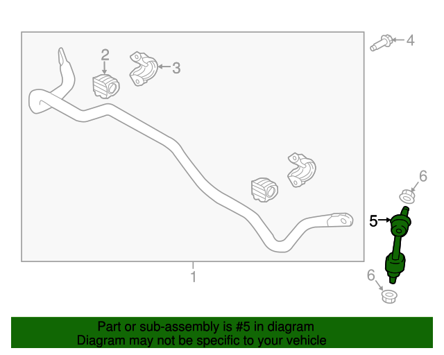55540-D3000 - Suspension Stabilizer Bar Link Kit 2016-2023 Hyundai ...