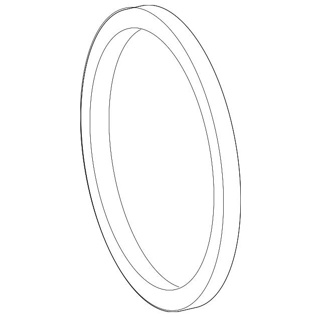 656-010-75-00 - Rear Main Seal Retainer 2019-2020 Mercedes-Benz ...