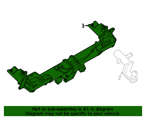 2020-2025 Land Rover Towing Receiver VPLET0273 | OEM Parts Online