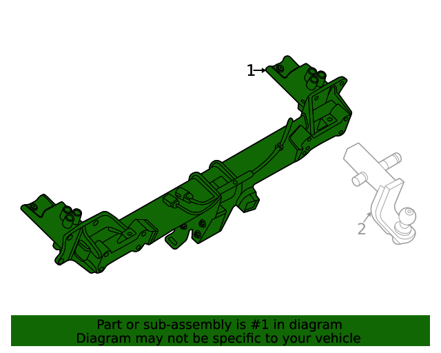 2020-2023 Land Rover Towing Receiver VPLET0273 | OEM Parts Online
