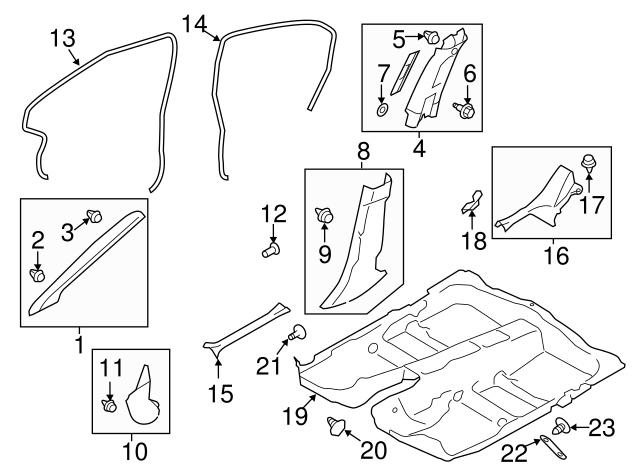 2015-2023 Subaru Striker Cover 94053AL10A | Subaru Parts Store