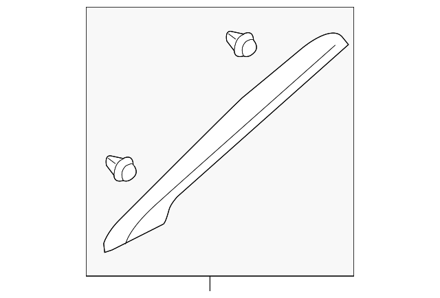 94010FL01AME - Windshield Pillar Trim - 2017-2020 Subaru Impreza ...