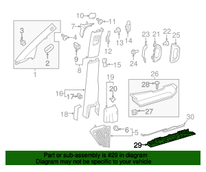 447-730-30-06 - Sill Plate 2016-2020 Mercedes-Benz Metris | Mercedes ...
