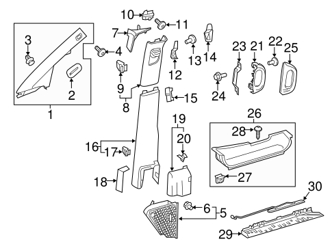 Radiator Support for 2018 Mercedes-Benz Metris | Mercedes-Benz USA Parts