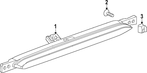 High Mounted Stop Lamp for 2024 Chevrolet Trax | OEM GM Parts