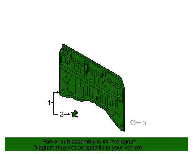 2001-2004 Toyota Tacoma Back Panel 64101-04150 | OEM Parts Online