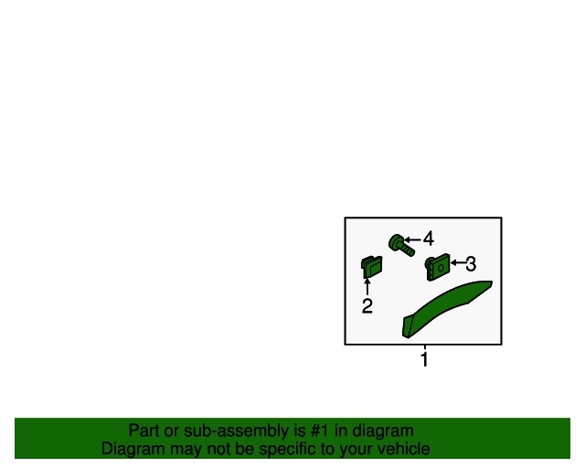 87741-B8000-CA - Wheel Arch Molding 2013-2019 Hyundai | AutoNationParts.com