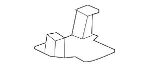 2005-2010 GM Bracket Asm F/Flr Frt Cnsl 25845929 | TascaParts.com
