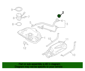 2004-2010 Ford Cap Asm Fuel Tank Filler 8L3Z-9030-D | TascaParts.com