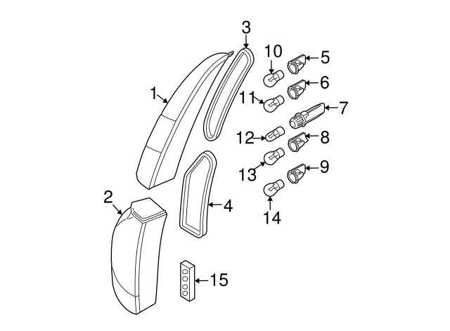 1984-2011 Volvo Bulb 989762 | TascaParts.com